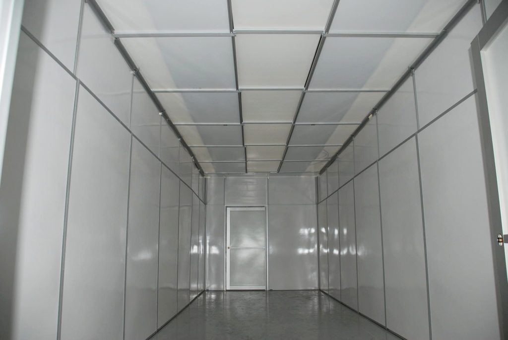 Ceilings for a Complete Modular Construction Containment System