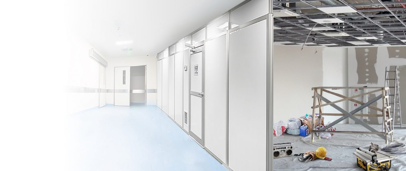 Reusable Dust Containment and Temporary Wall Systems