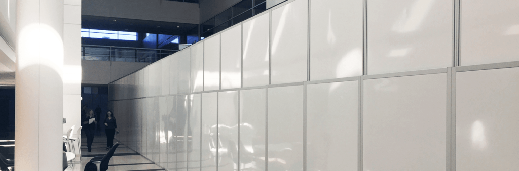 High-Quality and Sustainable Temporary Modular Walls and Panels